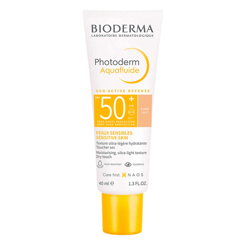 PHOTODERM AQUAFLUIDE SPF50+ CLARO T/SECO – Ritual Derma